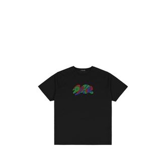Dime T-shirt droit &agrave; motif en coton