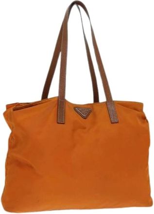 Prada Damen, Pre-Owned, Orange, ONE SIZEGröße