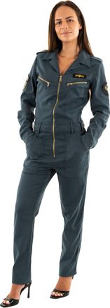 Schott NYC Damen Trjump21w Jumpsuit, Pacific, 38