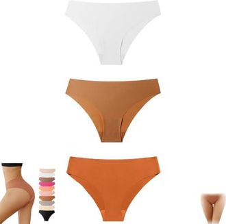 Generic Sous-v&ecirc;tements sans bout de chameau pour femme, r&eacute;sistant &agrave; la transpiration, respirant, confortable, sans couture, sous-v&ecirc;tements invisibles en soie 