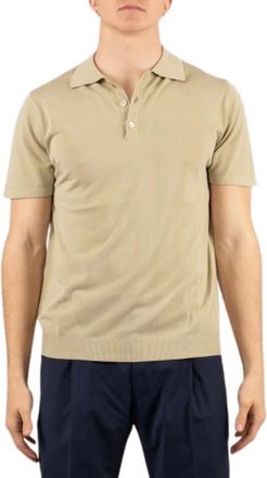 Daniele Fiesoli Homme, Tops, Beige, Taille: 2XL Polo