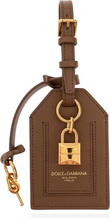 Dolce & Gabbana Lederanh&auml;nger - - Bags - Damen - Braun - ONE SIZE