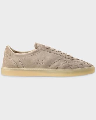 Copenhagen Retro-Sneaker aus Veloursleder mit Label-Gravur in