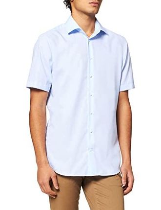 Seidensticker Chemise business homme Seidensticker - coupe ajust&eacute;e - sans repassage - col Kent - manches longues - 100 % coton