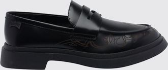 Camper Walden Penny Loafers aus Leder mit Grafikprint