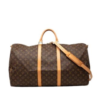 Louis Vuitton Pre-owned Keepall Bandouliere 60 - - Pre-owned - Damen - Braun - ONE SIZE