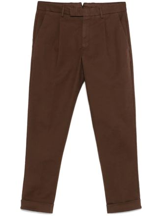Pantaloni Torino pantalon à coupe fuselée - Marron