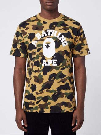 A Bathing Ape T-Shirt Herren Farbe Gelb