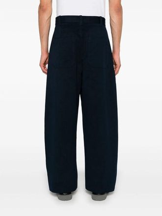 STUDIO NICHOLSON Sorte Trousers - Black