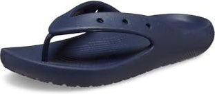Crocs Tongs classiques unisexes pour adulte, bleu marine, 12 Women/10 Men