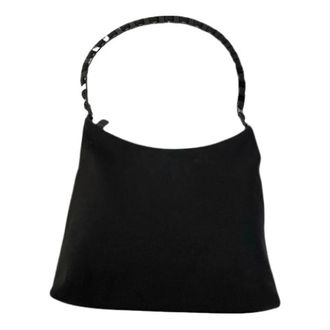 Ferragamo Pre-owned Stoff Schultertasche - - Pre-owned - Damen - Schwarzk - ONE SIZE