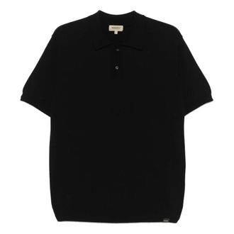 Woolrich Homme, Tops, Bleu, Taille: 2XL Polo Bleu avec D&eacute;tails C&ocirc;tel&eacute;s