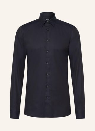 Olymp Hemd No. Six Super Slim Stretchable blau