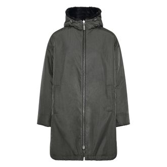 Yves Salomon Parka 93cm - - Coats - Damen - Schwarzk - XL