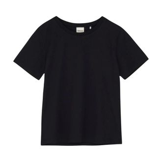 Skall Studio Loui Regular Tee - - Tops - Damen - Schwarzk - XS