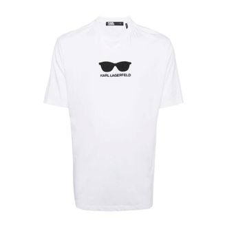 Karl Lagerfeld Herren, Oberteile, Wei&szlig;, MGr&ouml;&szlig;e