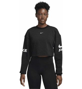 Nike Pro Dri-FIT French Terry W - Sweatshirt - Damen