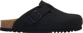Scholl Damen FAE New Holzschuh, Felt Black, 42 EU