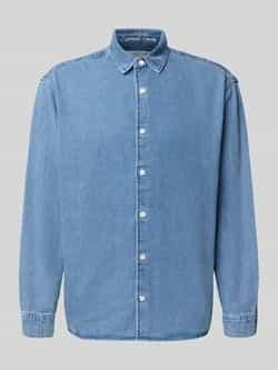 Jack & Jones Regular Fit Jeanshemd mit Kentkragen Modell NORREBRO