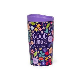 Legami Legami - Vacuum Tumbler Hot & Cold, Thermobecher, leicht und widerstandsf&auml;hig, Edelstahl, 250 ml Fassungsverm&ouml;gen, f&uuml;r alle Arten von Getr&auml;nken, mit h