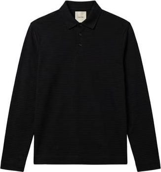 Calvin Klein Polo manches longues c&ocirc;tel&eacute; en coton