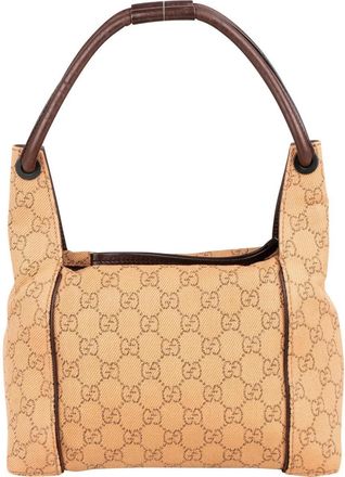 Gucci Crossbody Bags - Gucci GG Monogram Shoulder Bag - Gr. unisize - in Braun - f&uuml;r Damen