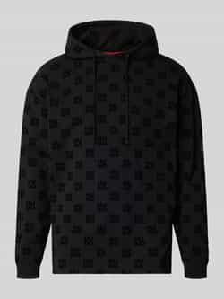 HUGO BOSS Regular Fit Hoodie aus Baumwoll-Mix