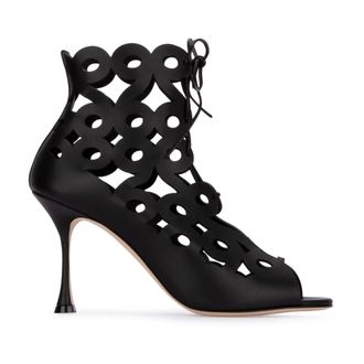 Manolo Blahnik Damen, Schuhe, Schwarzk, 37 EUGr&ouml;&szlig;e