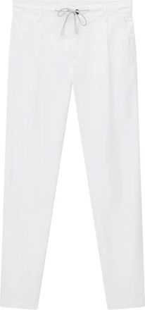 Eleventy Homme, Pantalons, Blanc, Taille: W32 Pantalon slim fit