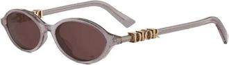 Dior Femme, Accessoires, Rose, Taille: 54 MM Treasure R1I Oval Lunettes de soleil