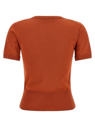 Vivienne Westwood Womens Orange Cotton T-Shirt