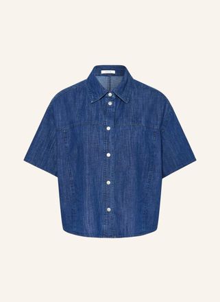 OPUS Jeansbluse Ferluna blau