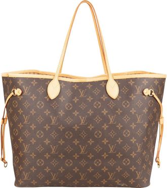 Louis Vuitton Crossbody Bags - Louis Vuitton Canvas Monogram Neverfull GM Shopper - Gr. unisize - in Braun - f&uuml;r Damen