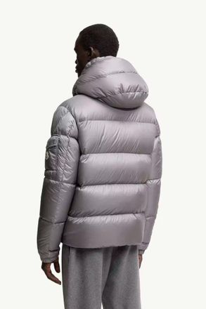 Moncler Quilted Puffer Down Jacket - Beige
