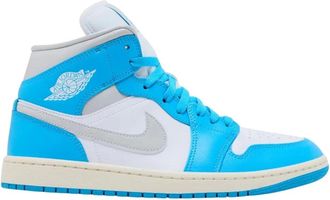 Nike Femme, Chaussures, Bleu, Taille: 38 1/2 EU Air Jordan 1 Mid