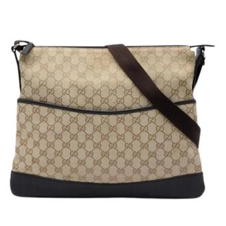 Gucci Pre-owned Canvas Crossbody Bag - - Pre-owned - Damen - Beige - ONE SIZE
