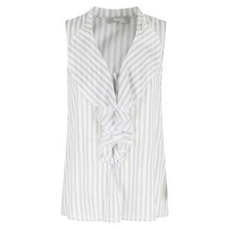 Kiltie Yvette Top - - Tops - Damen - Grau - XS