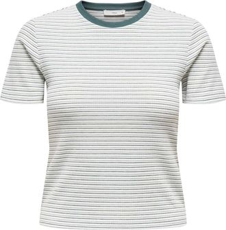 Only Femme T-shirt Paquet de 1 ONLLUPE STRIPE TEE