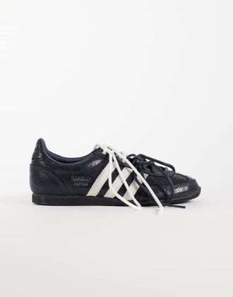 adidas Originals sneakers Japan noires et blanches &agrave; doubles lacets
