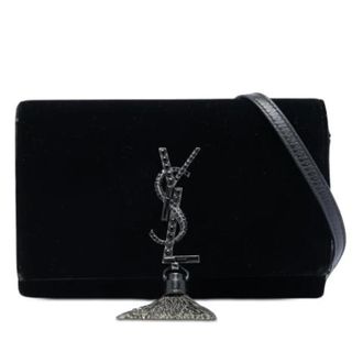 Saint Laurent Pre-owned Kate Shoulder Bag - Femme - Pre-owned - Noir - Taille: ONE Size