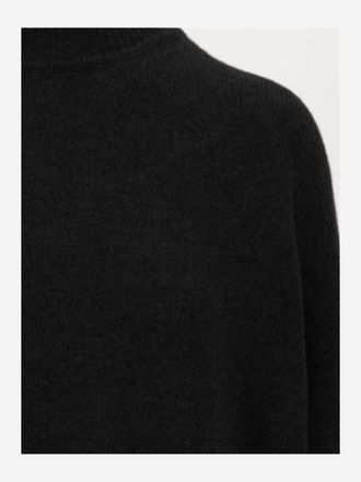 Jil Sander Womens Cashmere Sweater Black