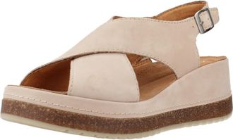 Clarks Femme Kassanda Step Sandale, Nubuck Sable, 37.5 EU
