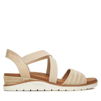 Skechers Sandalen Skechers BOBS Arch Fit Beach Kiss-Boho Beyond 114013/NAT Beige