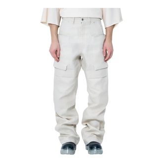 Rick Owens Cargo-Hose mit Struktur - - Trousers - Herren - Beige - W30