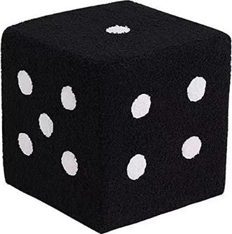 Zerone Repose-Pieds, Doux, Confortable, Simple, Chaud, Base Robuste, Repose-Pieds, Tabouret Cube Rectangulaire pour la Maison, Le Salon, Lentrée de la Chambr