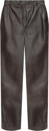Represent pantalon en cuir - Marron