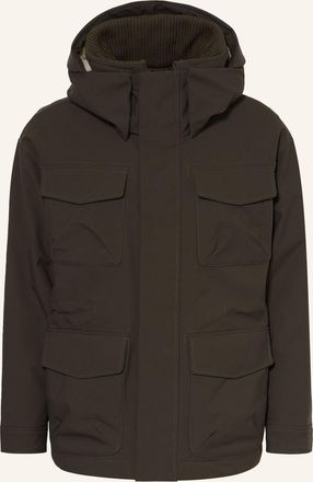 Strellson Fieldjacket Mit Abnehmbarer Kapuze gruen