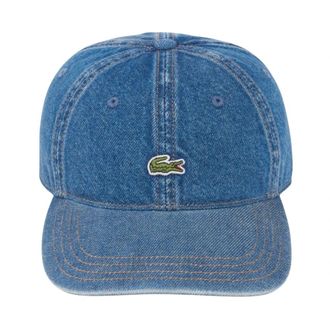Lacoste Baumwoll-Twill-Cap - - Accessories - unisex - Blau - ONE SIZE