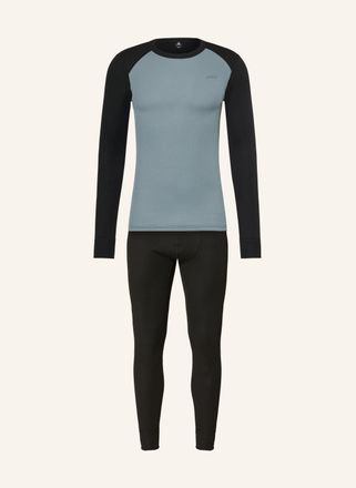 Odlo Funktionsw&auml;sche-Set Active Warm schwarz