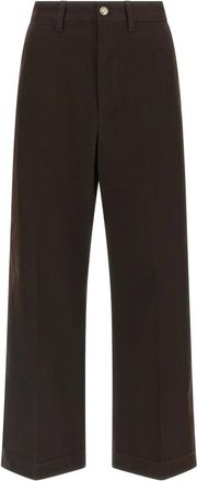 Polo Ralph Lauren Femme, Pantalons, Brun, Taille: 38 FR Crop Chino